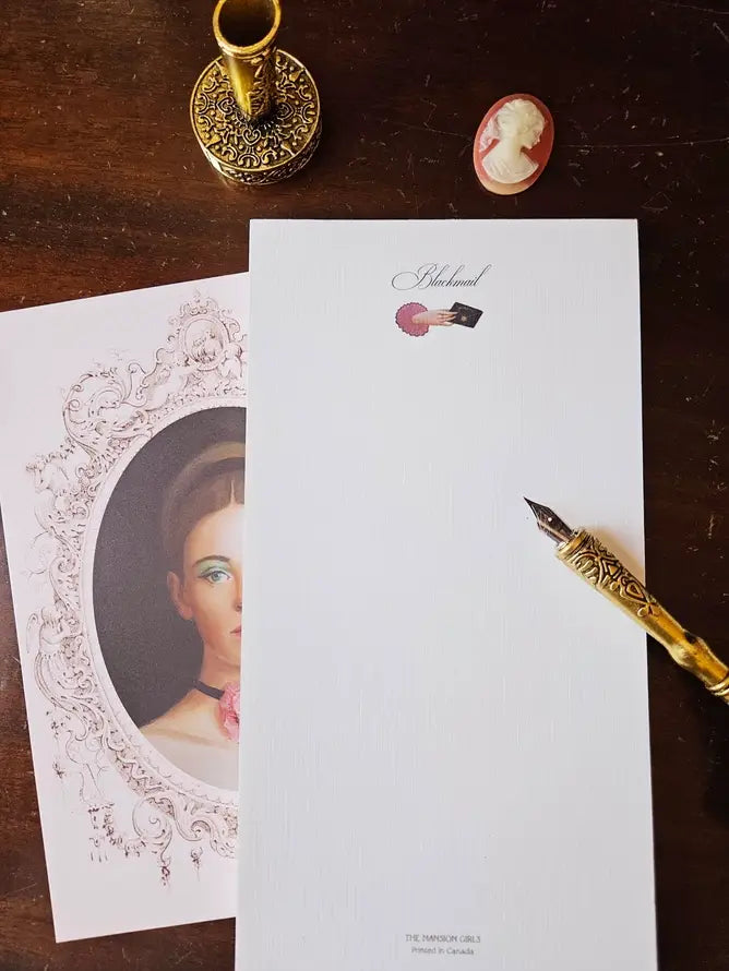 Blackmail Notepad – Willow & Lace Home